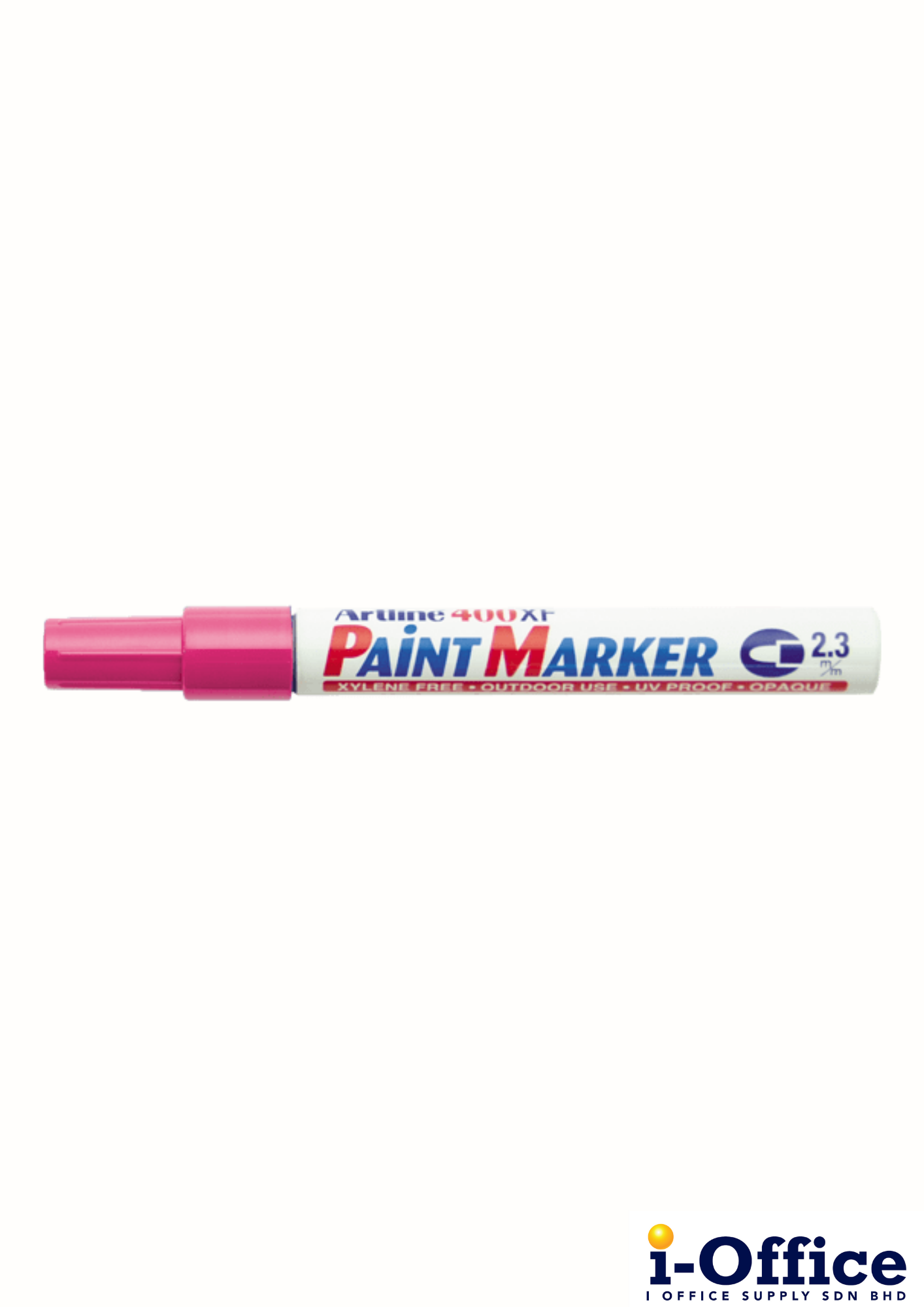 Artline EK-400XF Paint Marker - Pink-Office Stationery Supply
