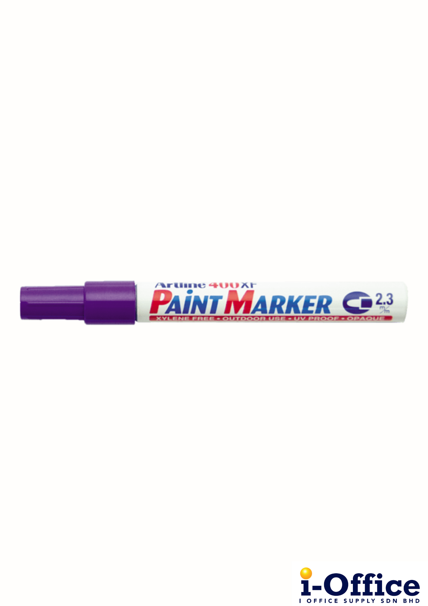 Artline EK-400XF Paint Marker - Purple