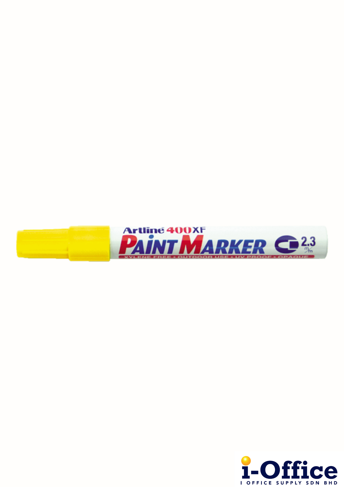 Artline EK-400XF Paint Marker - Yellow