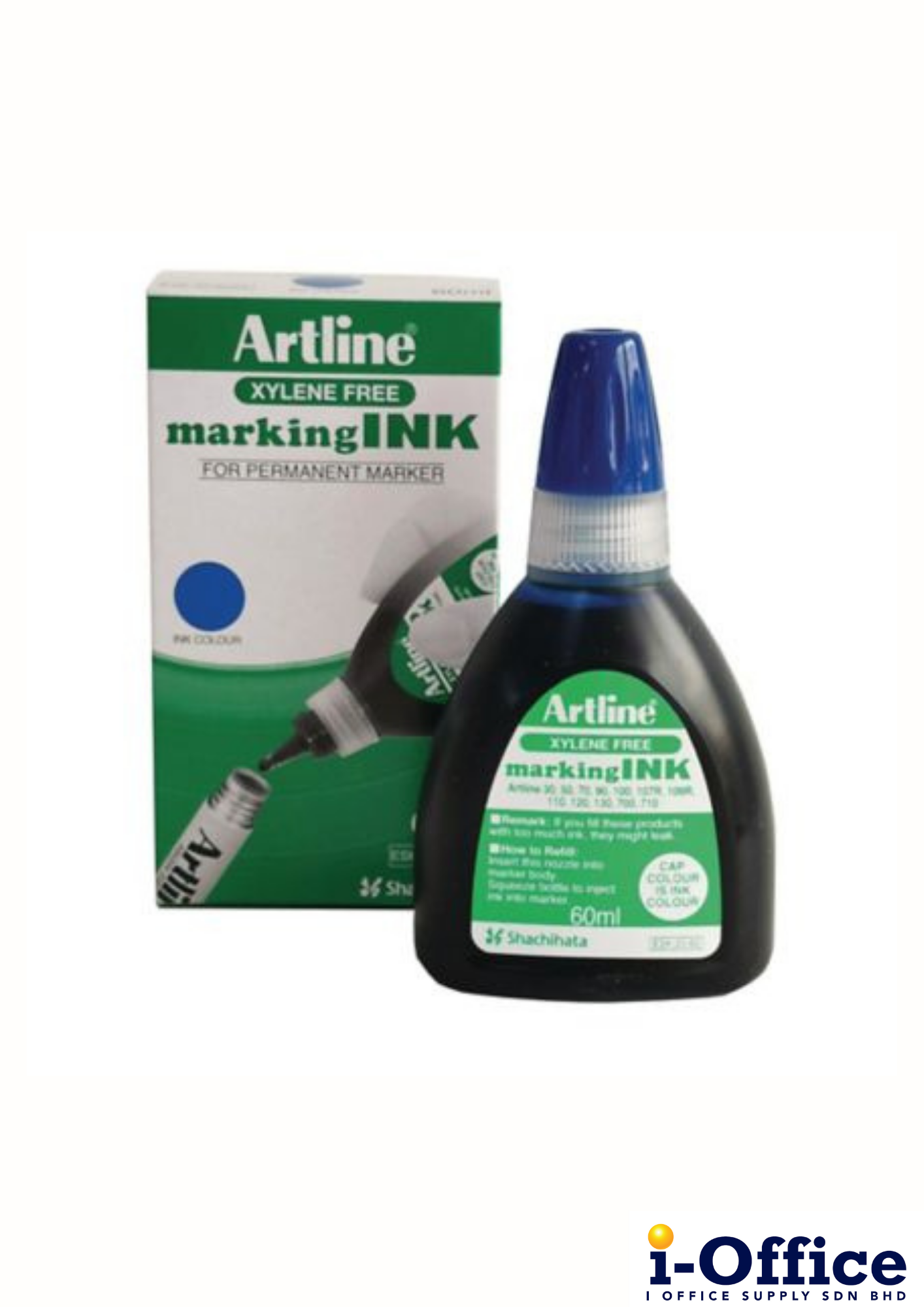 Artline Marking Ink 60ml - Blue