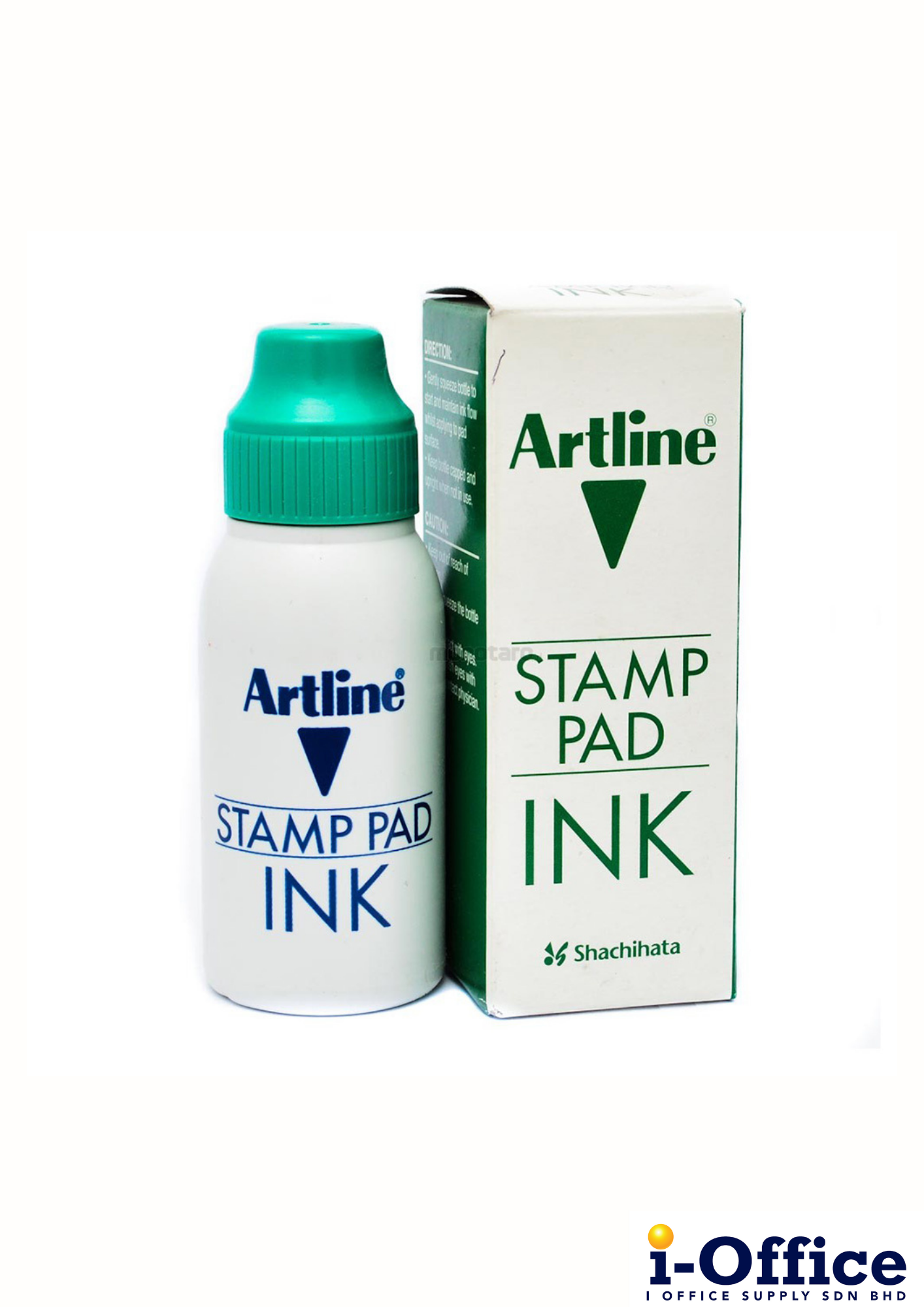 Artline Stamp Pad Ink 50ml - Green