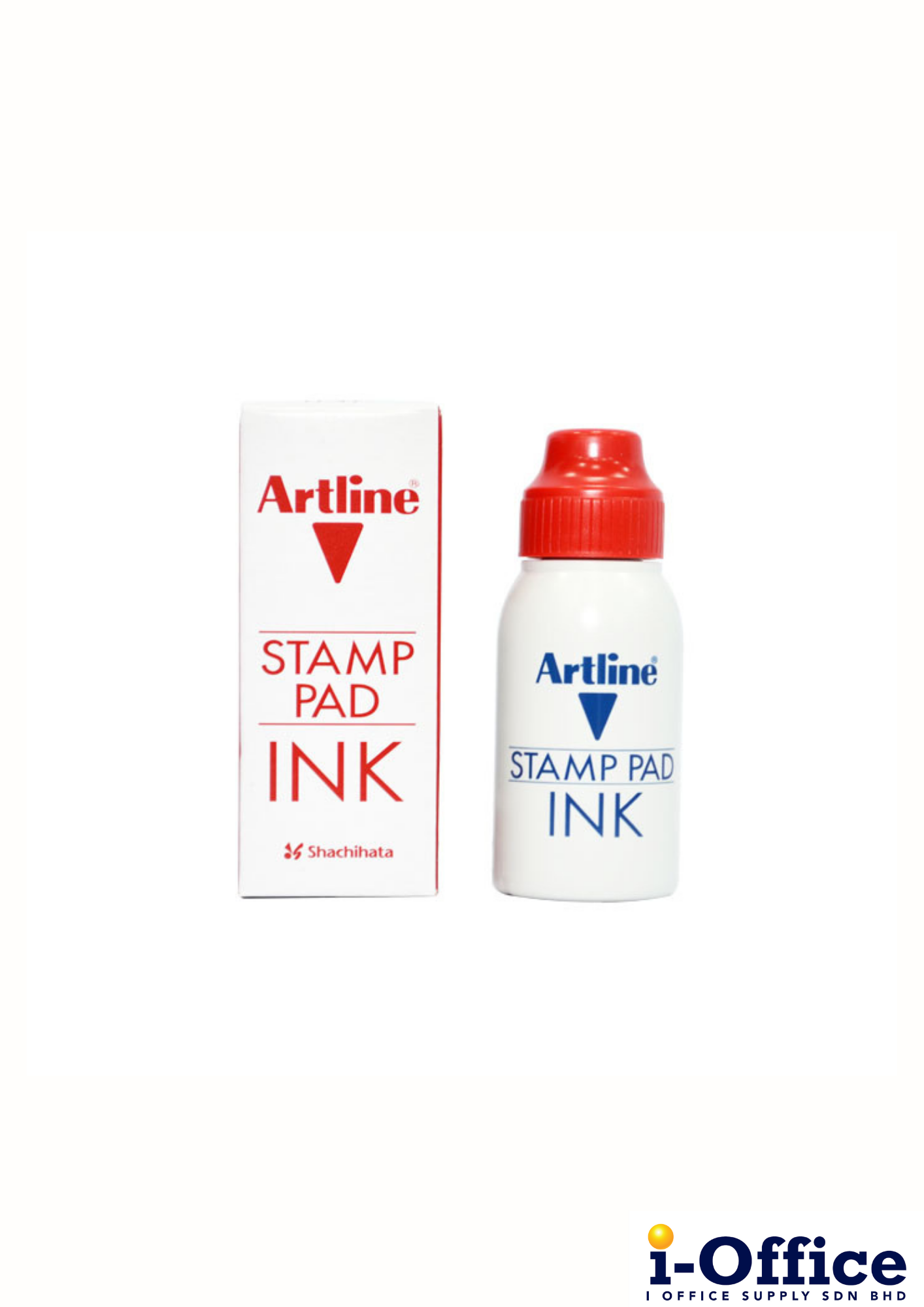 Artline Stamp Pad Ink 50ml - Red