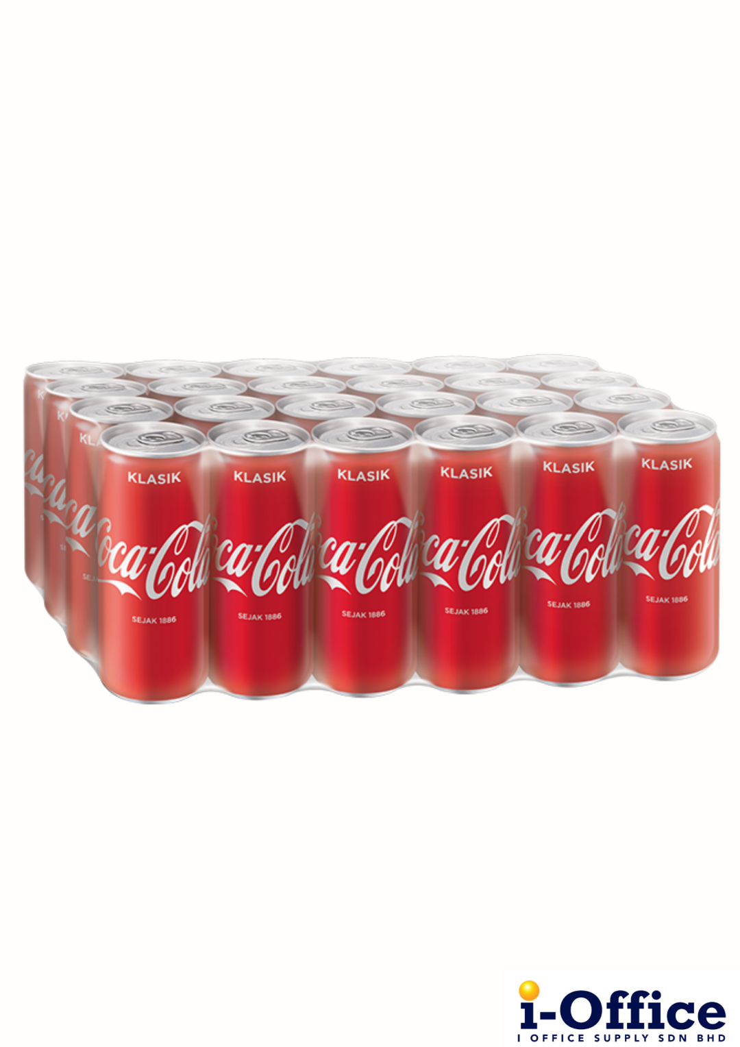 Coca Cola Classic Carbonated Drink 24tin x 320ml