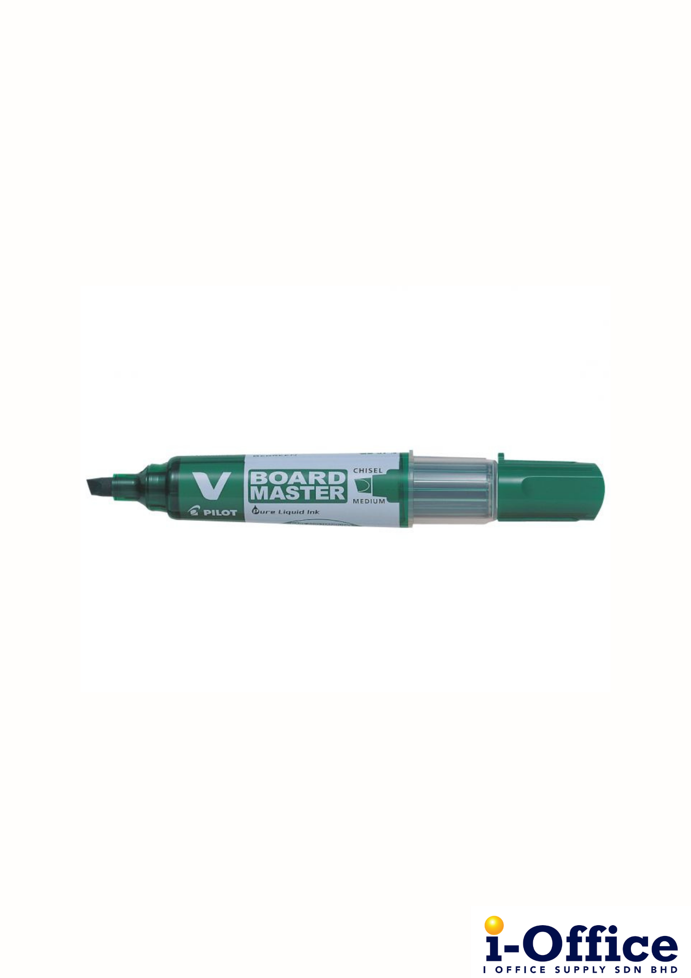Pilot V Board Master WhiteBoard Marker Chisel Green