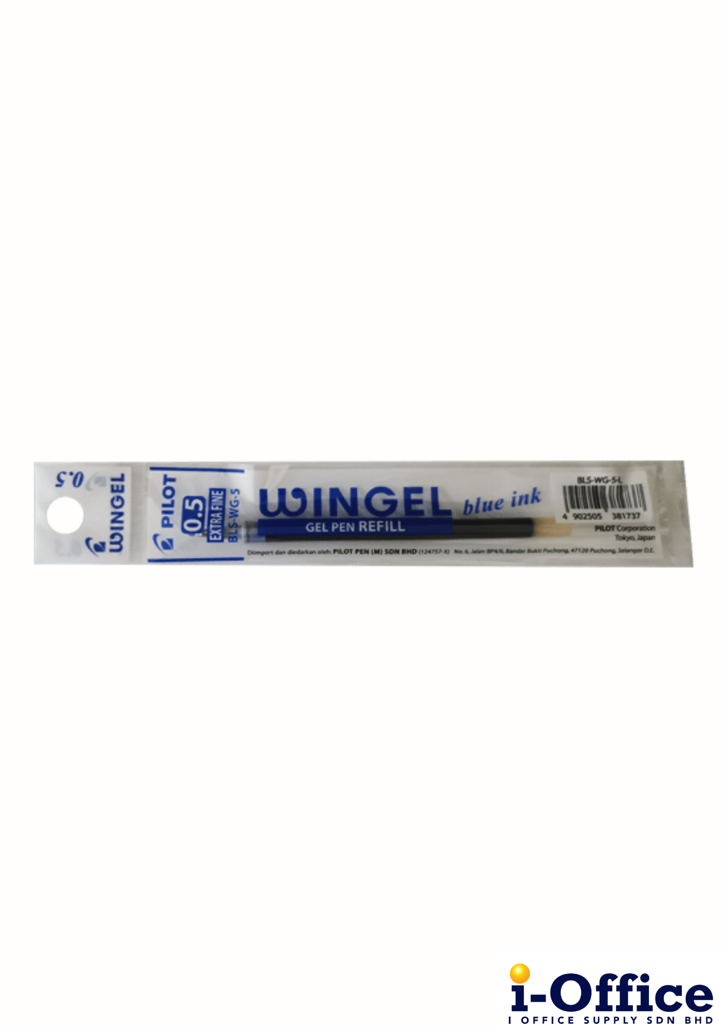 Pilot WinGel Pen Refill 0.5mm Blue
