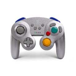 PowerA Nintendo Switch GameCube Style Wireless Controller : Silver ...