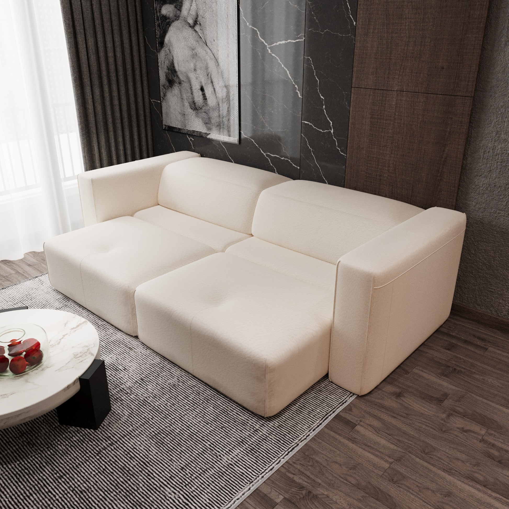 Mason Sofa - Manual Extendable Version-Son & Bear