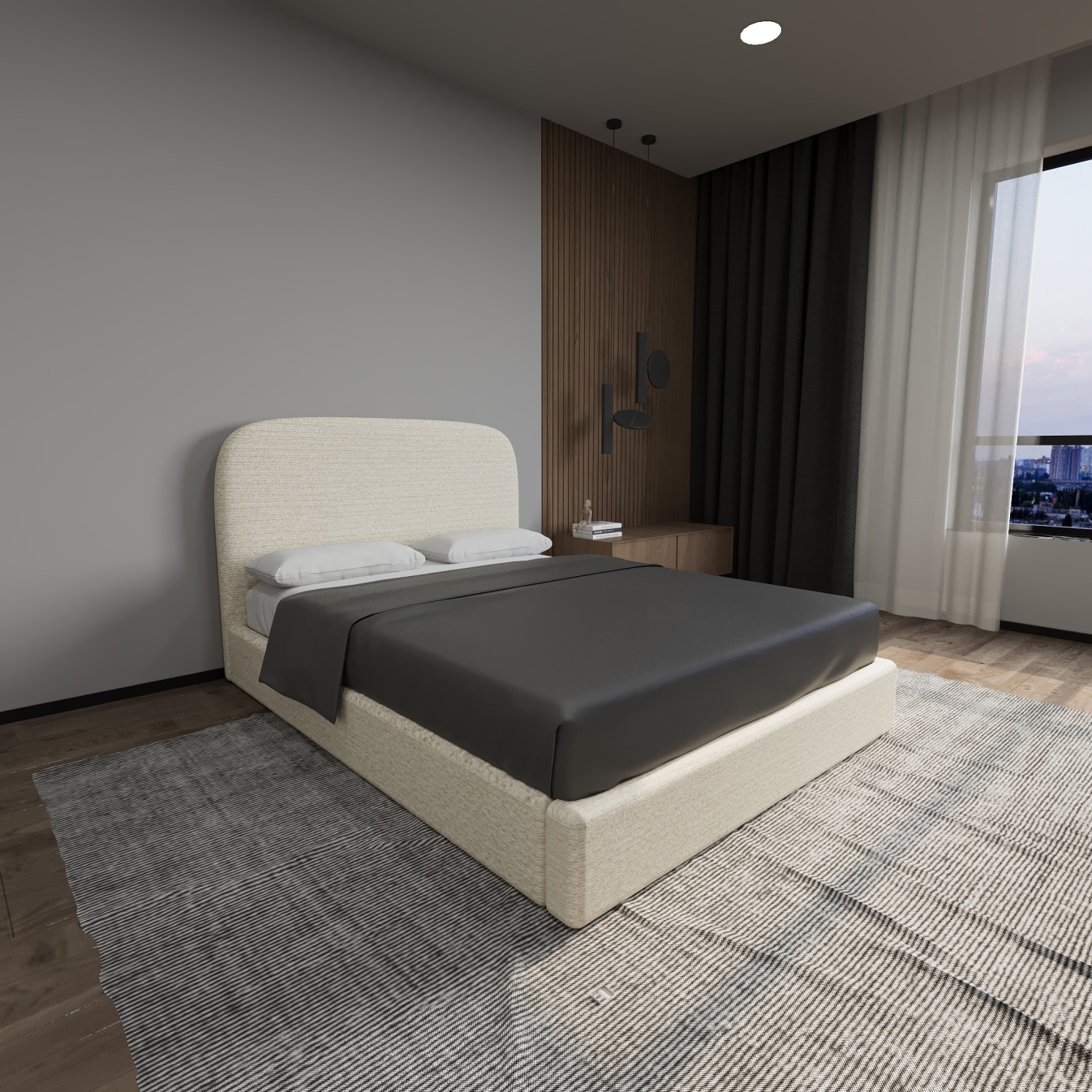 Aria Bed Frame-Son & Bear