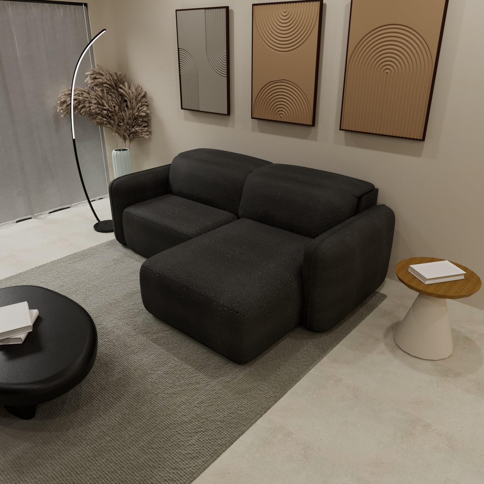 Devon Sofa - Manual Extendable Version-Son & Bear