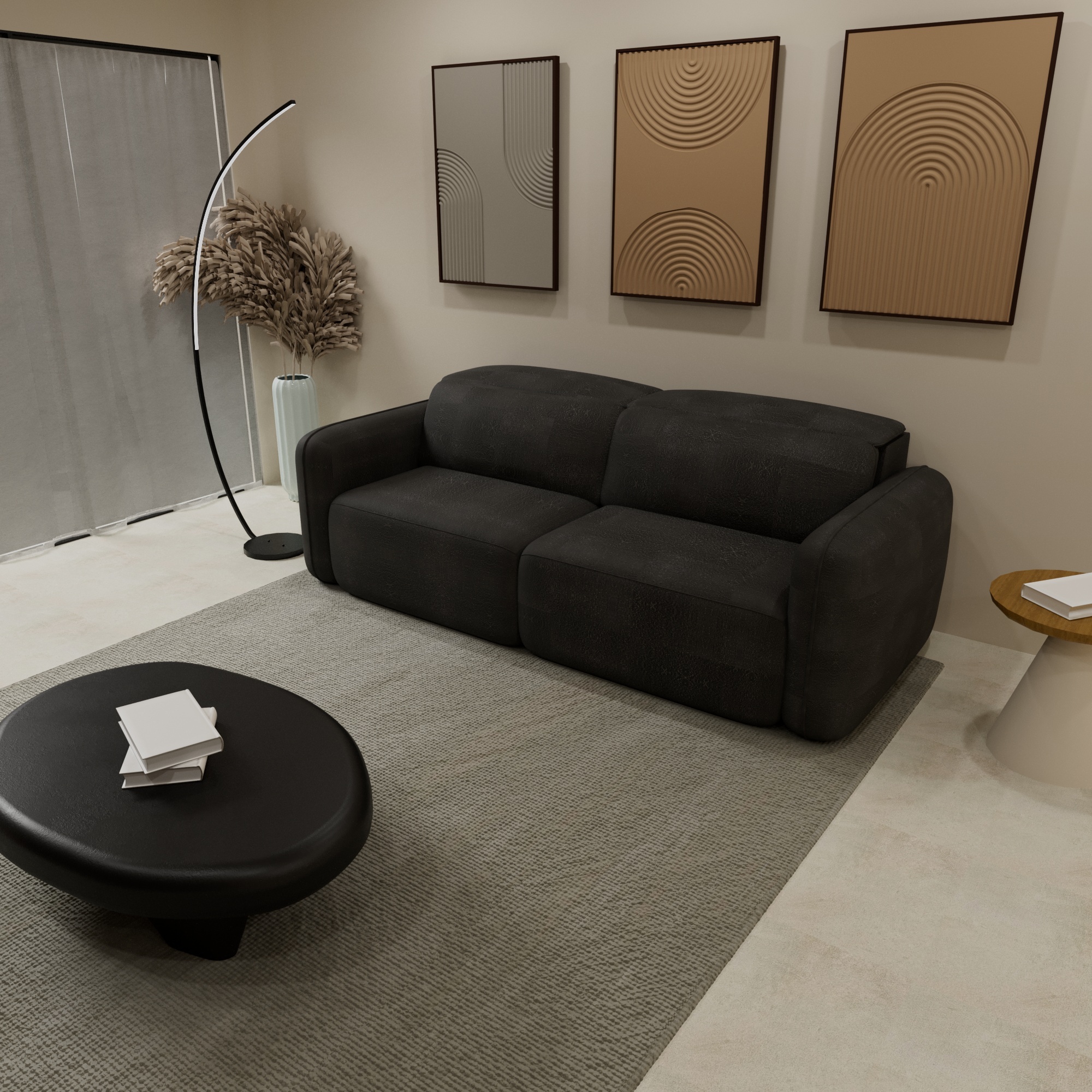 Devon Sofa - Manual Extendable Version-Son & Bear