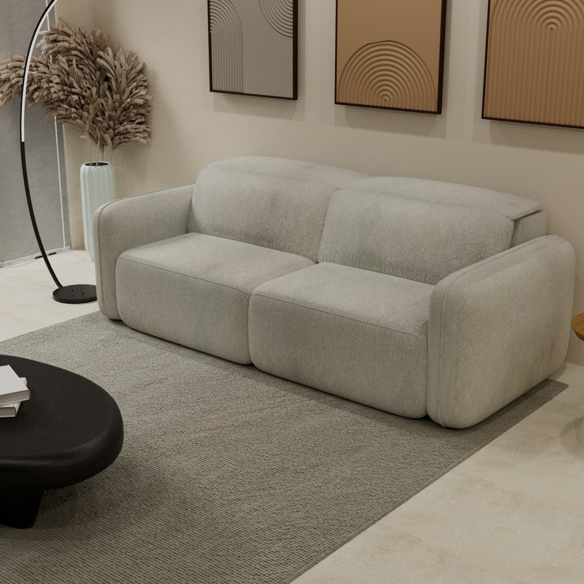 Devon Sofa - Manual Extendable Version-Son & Bear