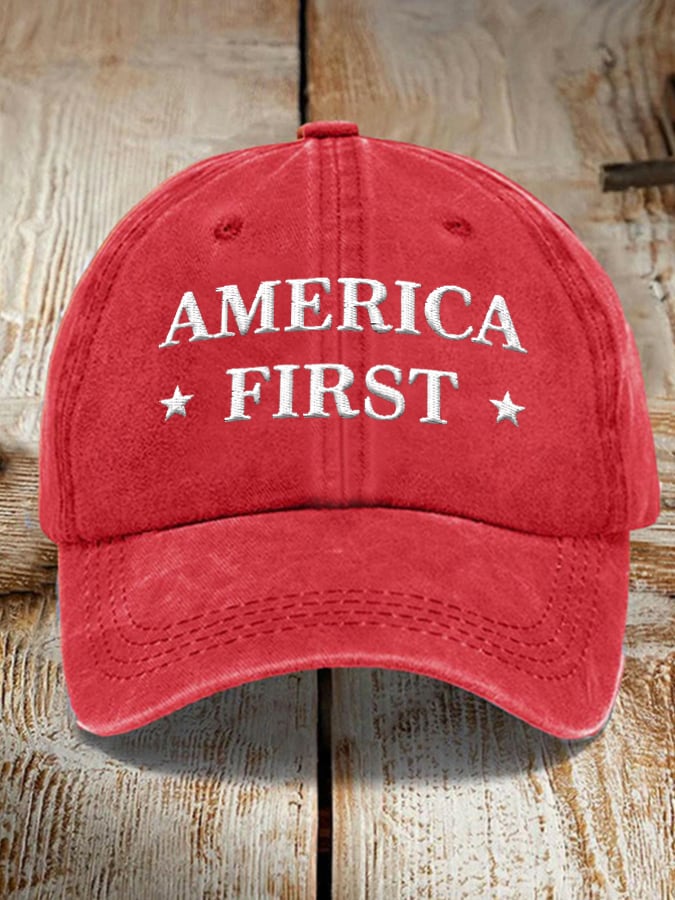 Unisex America First Hat