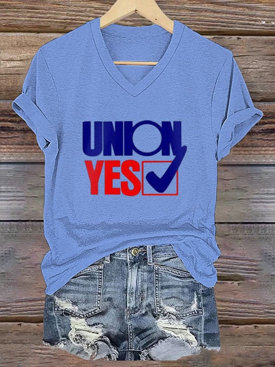 Women's Union Yes Print T-Shirt