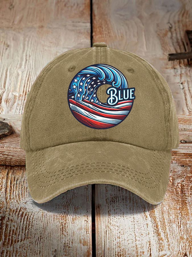 Blue Wave Hat