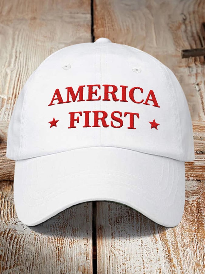 Unisex America First Hat
