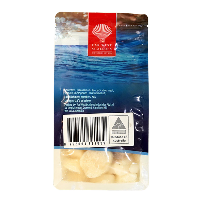 Scallop Meat Australia 40/60 澳洲新鲜带子 300gm/pkt-Mr Joy’s Supermarket