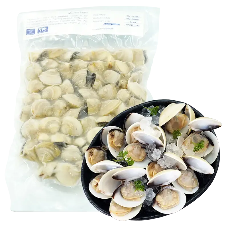Frozen White Clams Cooked 冷冻蛤蜊 1kg/pkt-Mr Joy’s Supermarket