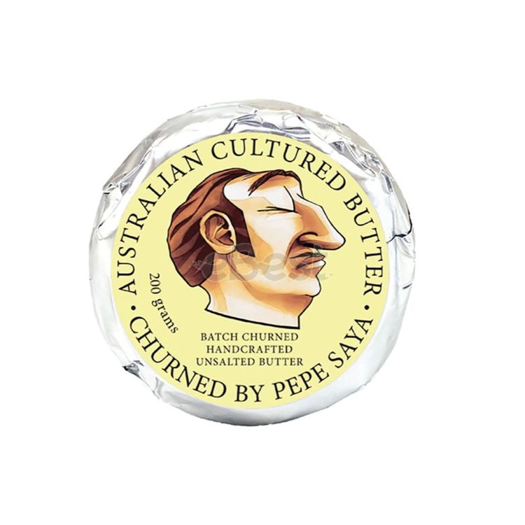 [Top Grade Butter] Pepe Saya Cultured Unsalted Butter 220g – eBest