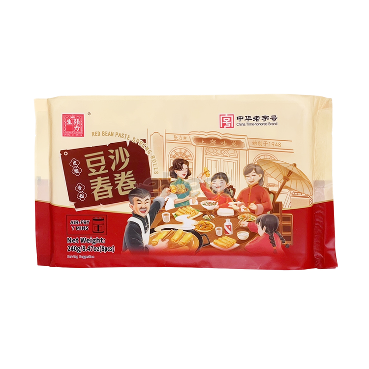 ZLS Frozen Red Bean Paste Spring Rolls 240g – eBest