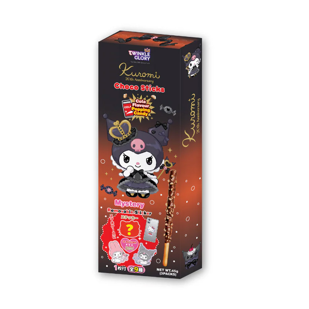 Twinkle Glory Hello Kitty Chocolate Stick Cola 45g – eBest