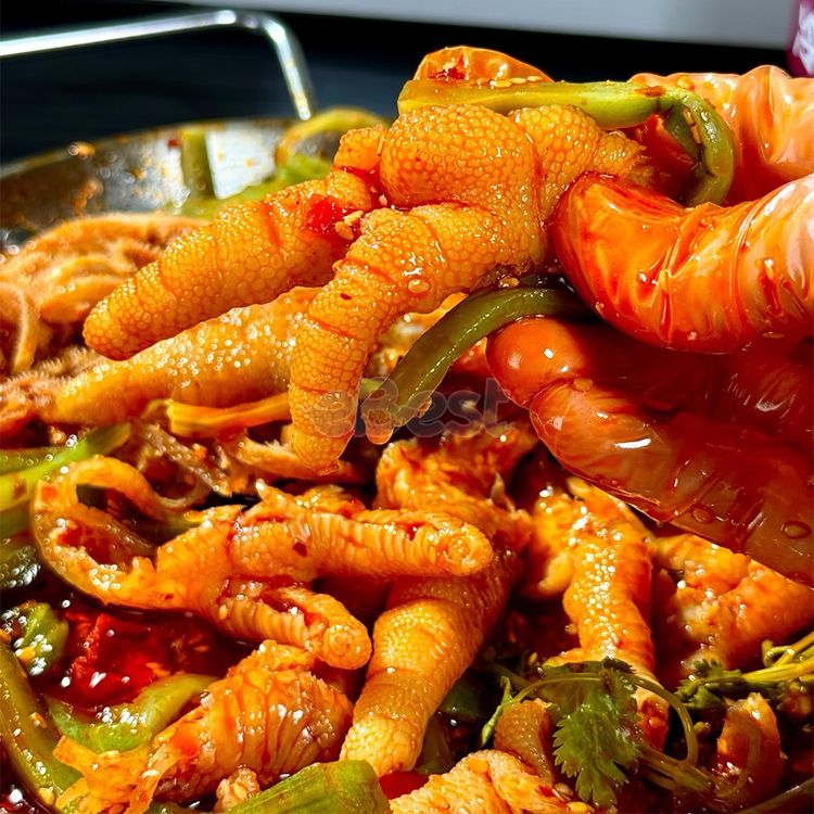 Laiji Spicy Sour Stem Chicken Feet 250g – eBest