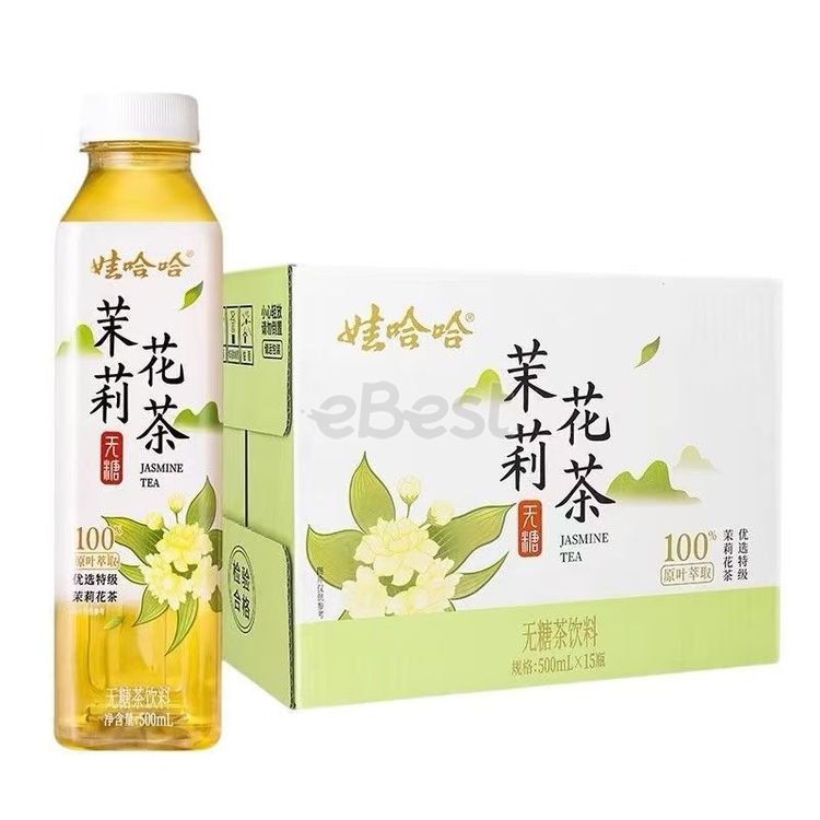 Wahaha Jasmine Tea Drink 0 Sugar 500ml*15 – eBest