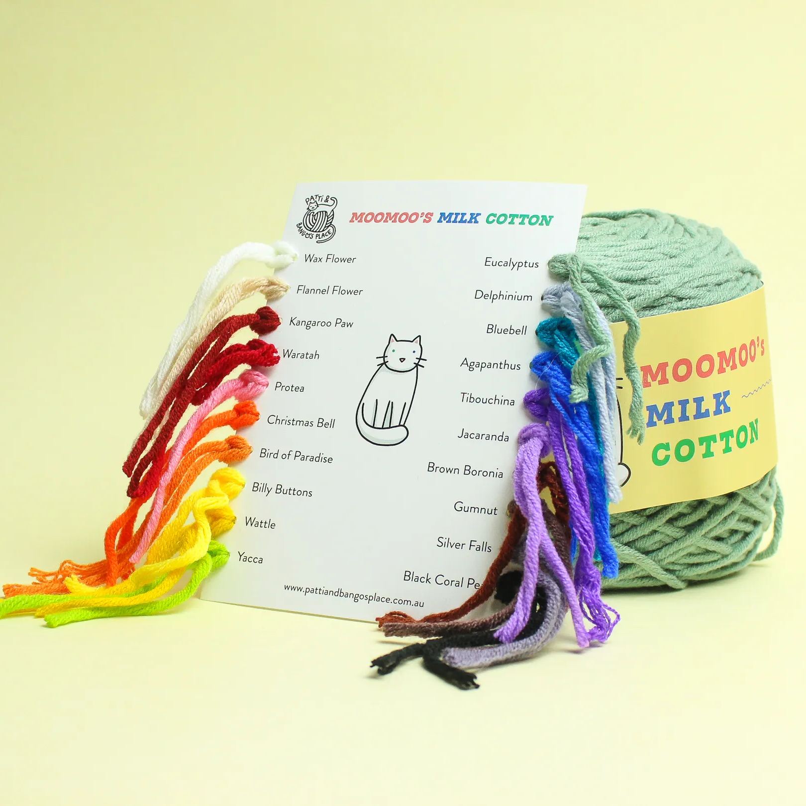 Yarn Sample Cards | Patti and Bango's Place