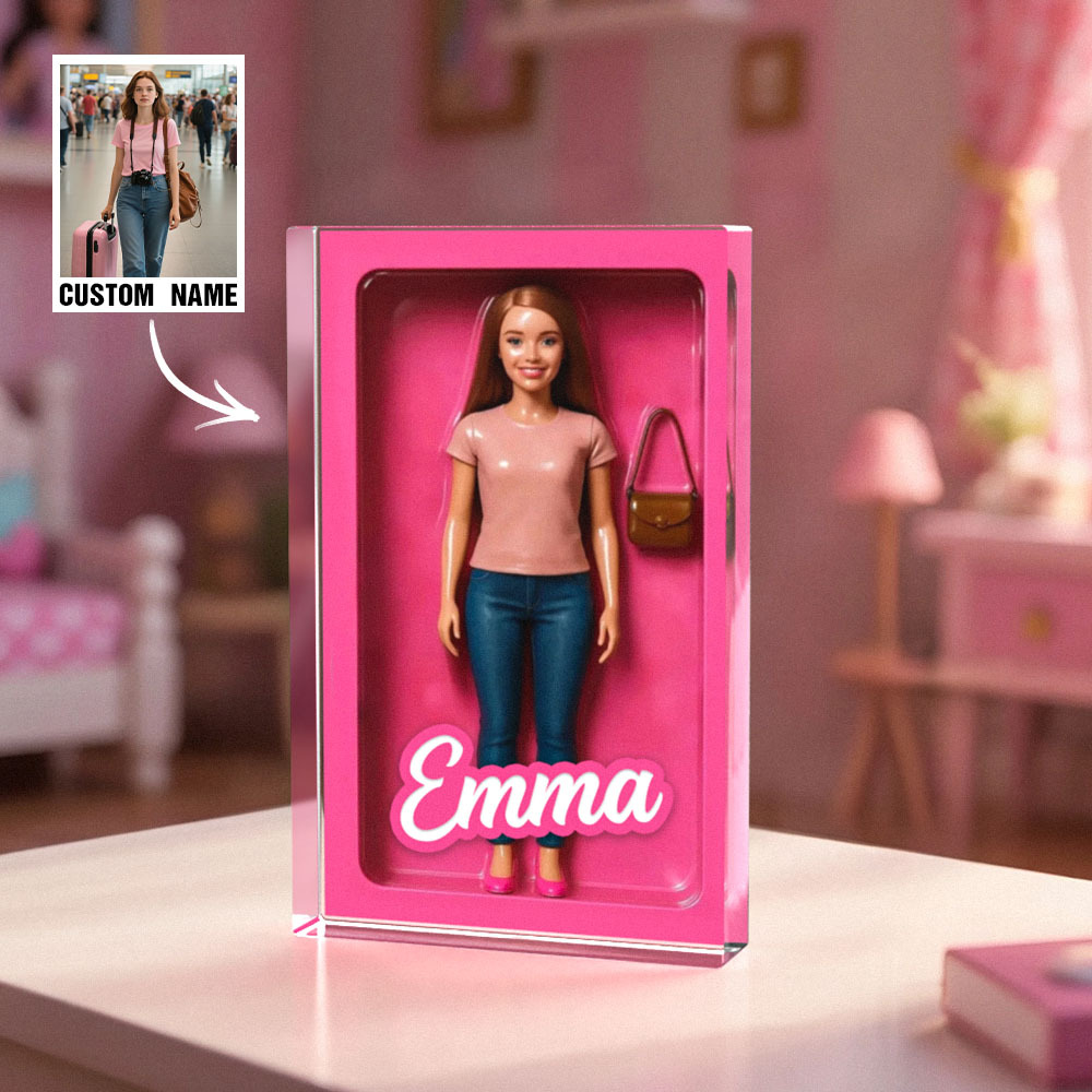 Personalized Doll Style Action Figure Portrait, Custom Toy Box Art ...
