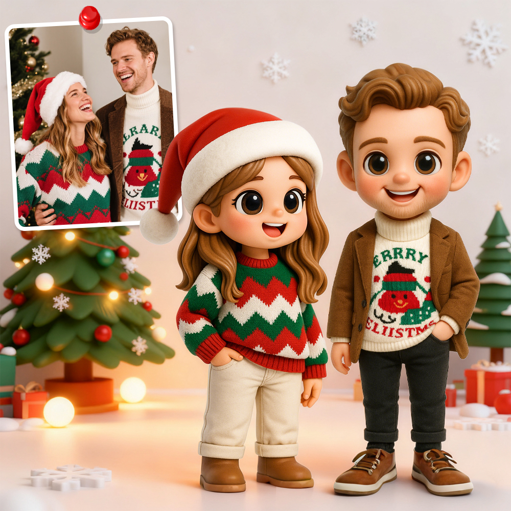 Custom 3D Figurine Gift – Personalized Mini Figure from Photo, Unique ...