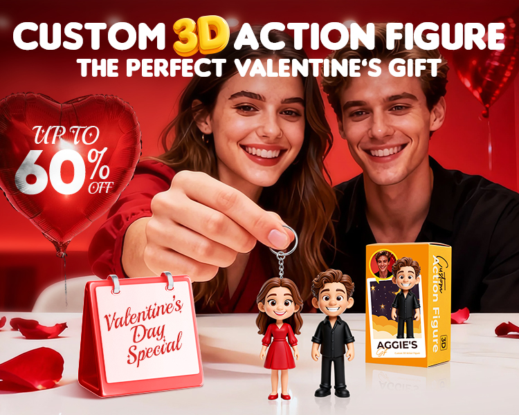 Custom 3D Figurine Gift – Personalized Mini Figure from Photo, Unique ...