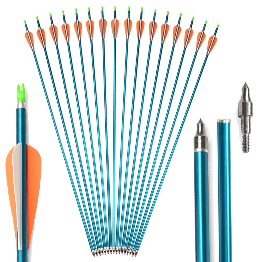 30" Aluminum Arrows Hunting & Target SP500 – WOLFMAN ARCHERY