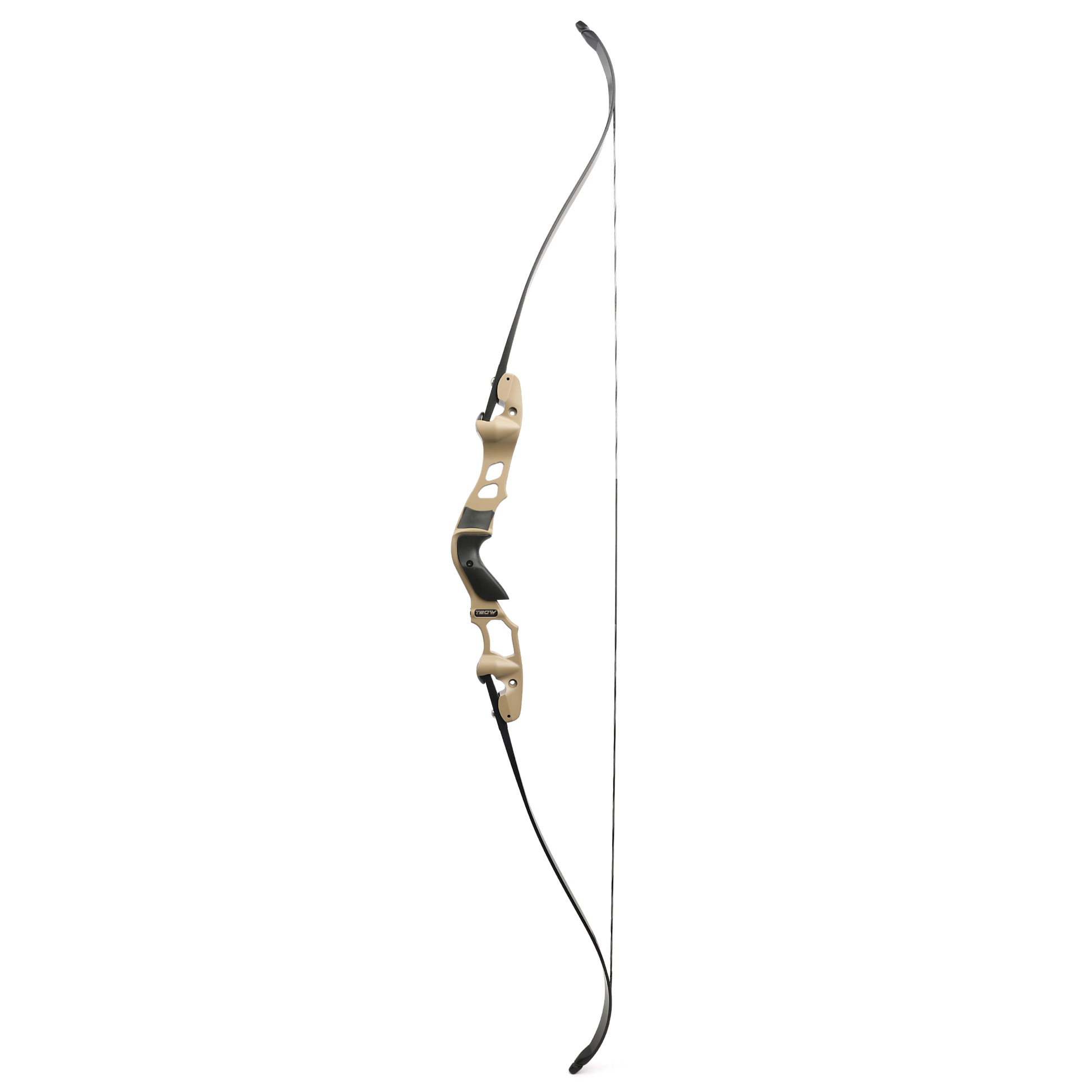 TBOW 62” Traditional ILF Recurve Bow 25-60Lbs Competition Hunting RH ...