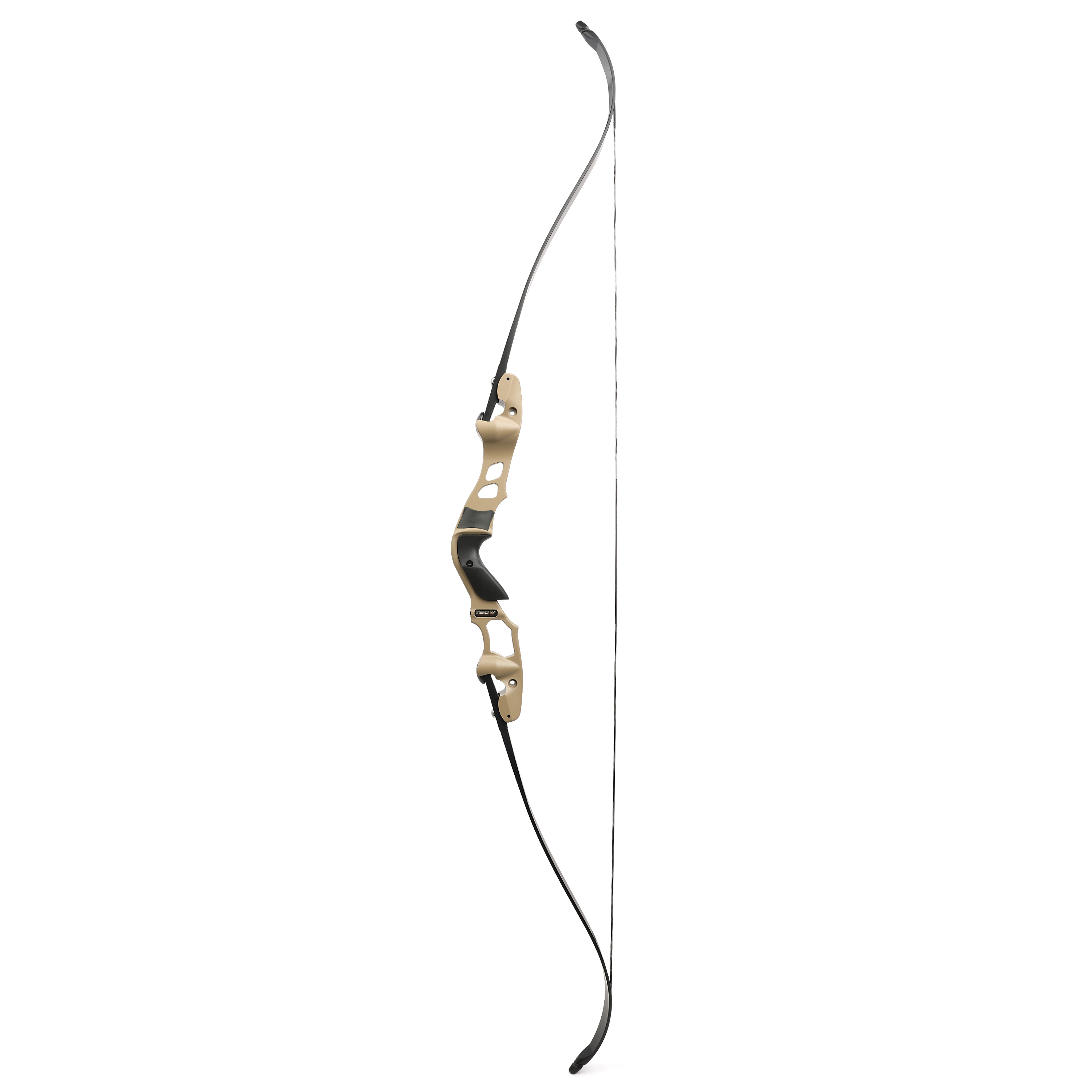 TBOW 62” Traditional ILF Recurve Bow 25-60Lbs Competition Hunting RH ...