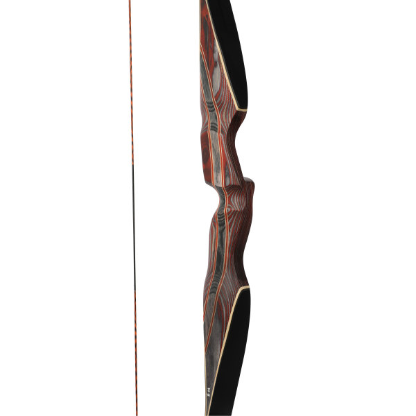 64'' Traditional Recurve Bow Longbow 30-60lbs Horsebow One Piece ...