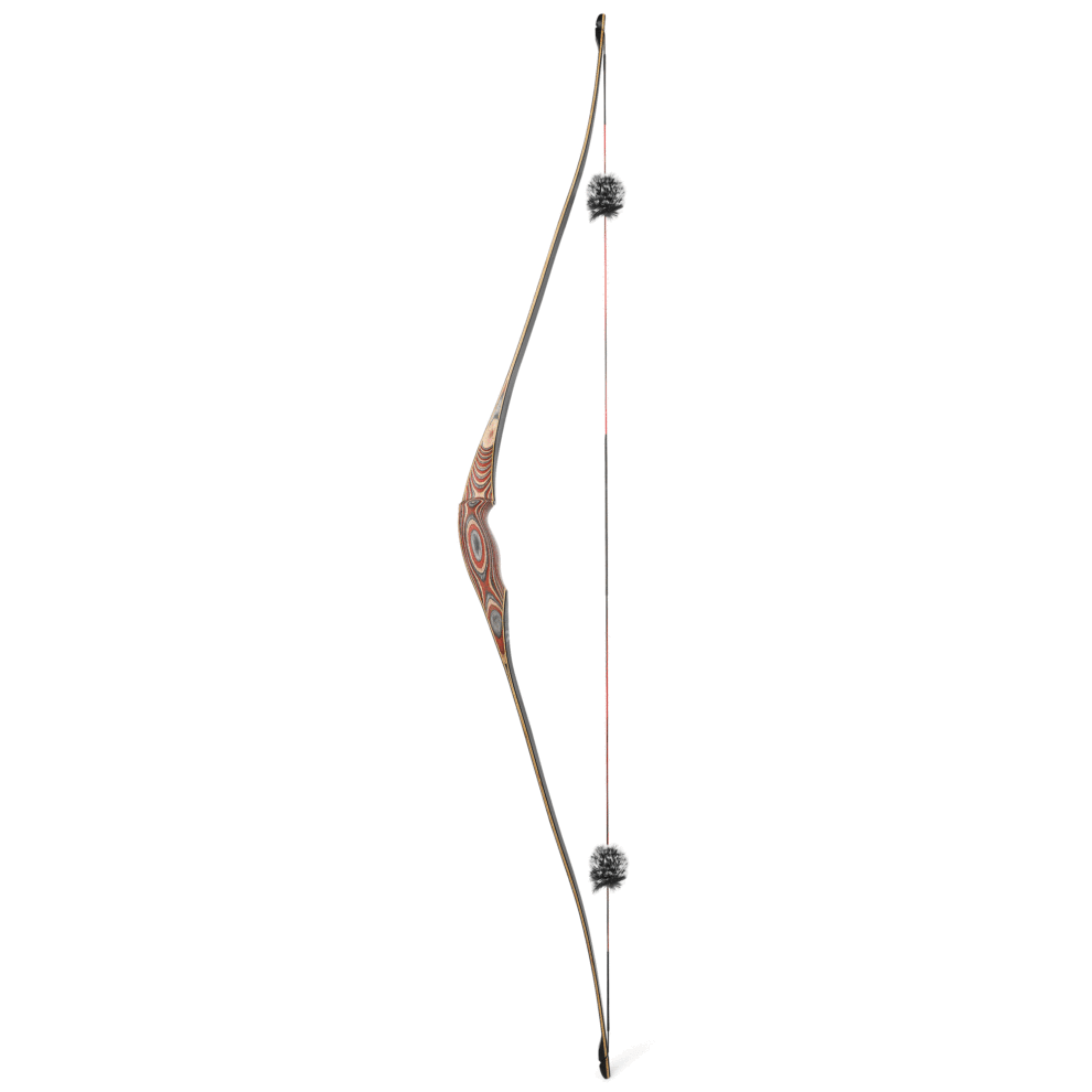 Traditional Triangle Longbow Bamboo Core 20-55lbs LH RH – WOLFMAN ARCHERY