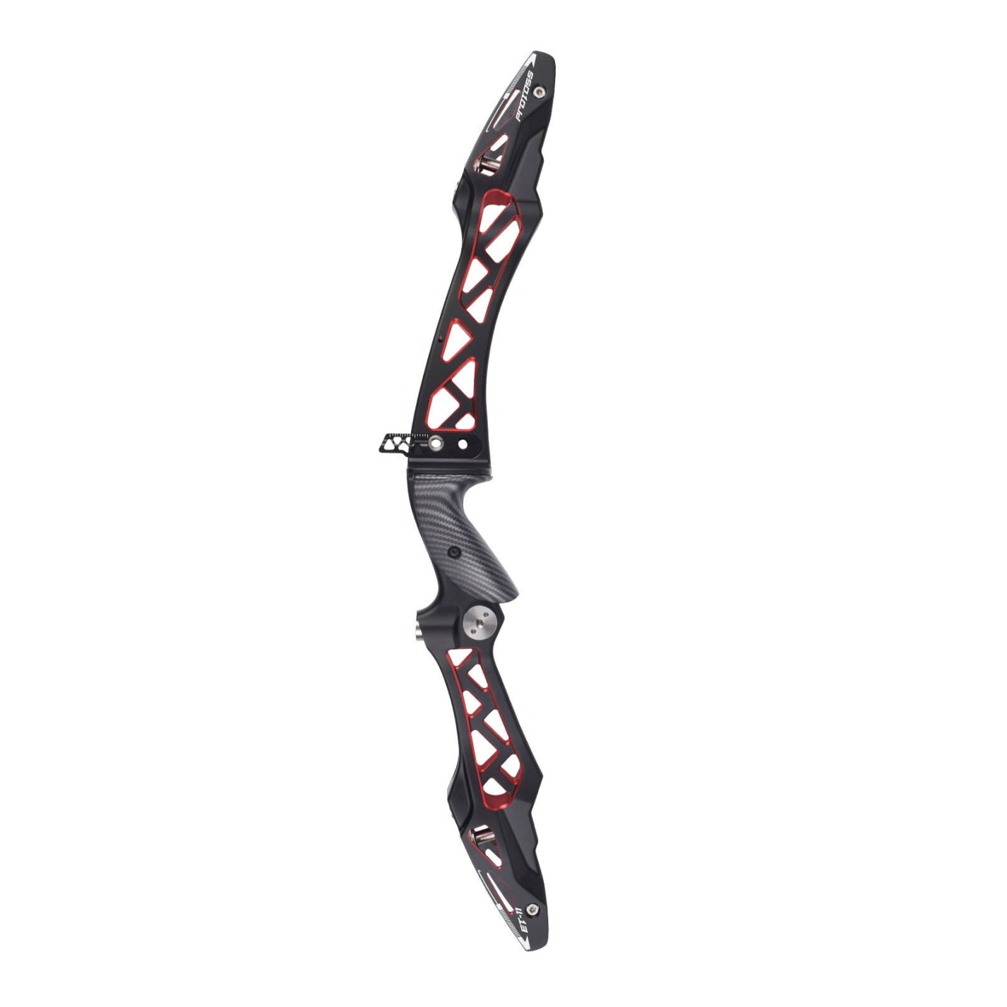 NIKA Archery ET-11 25 inch ILF Recurve Bow Riser RH/LH CNC – WOLFMAN ...