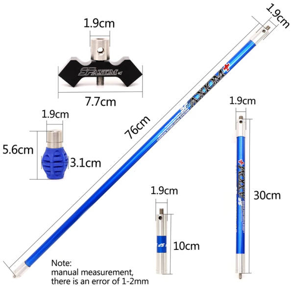 SF Archery Stabilizer Set 3K Carbon Balance V Bar For Recurve Bow ...