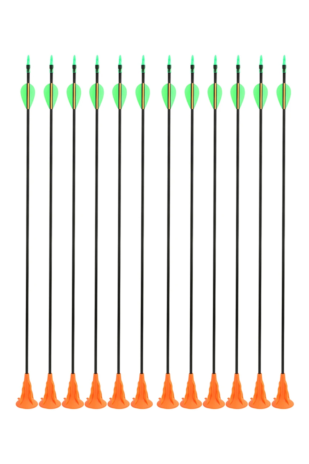 Children Arrows 12 Pcs Archery Children Suction Cup Arrows