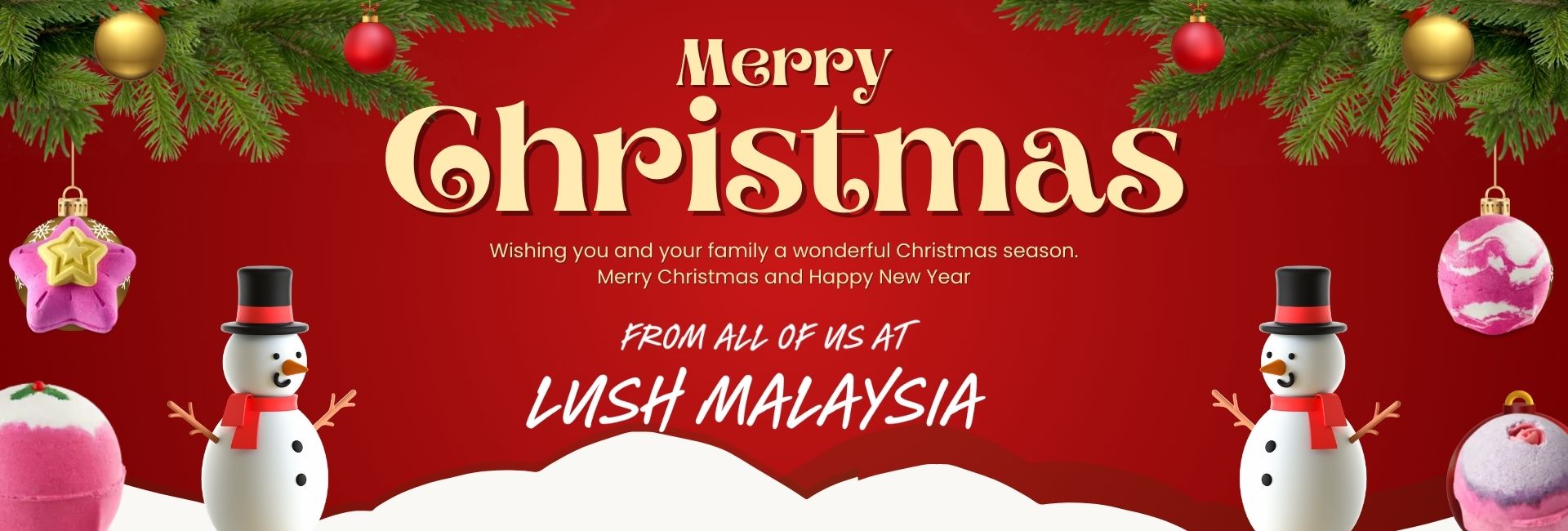 CHRISTMAS COLLECTION – LUSH