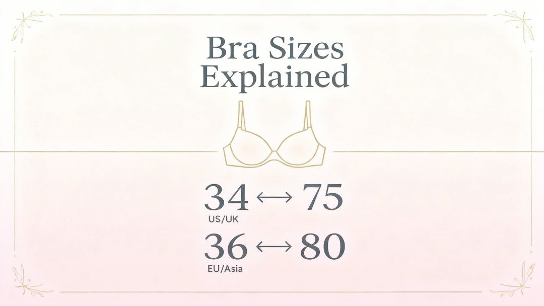 Bra Sizes Explained: 34 75 bra size big or small？ – Veimia