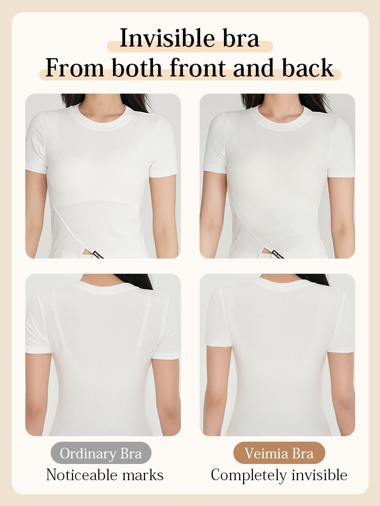 VEIMIA The Most Comfortable Minimizer Bra Seamless Foundation Color ...