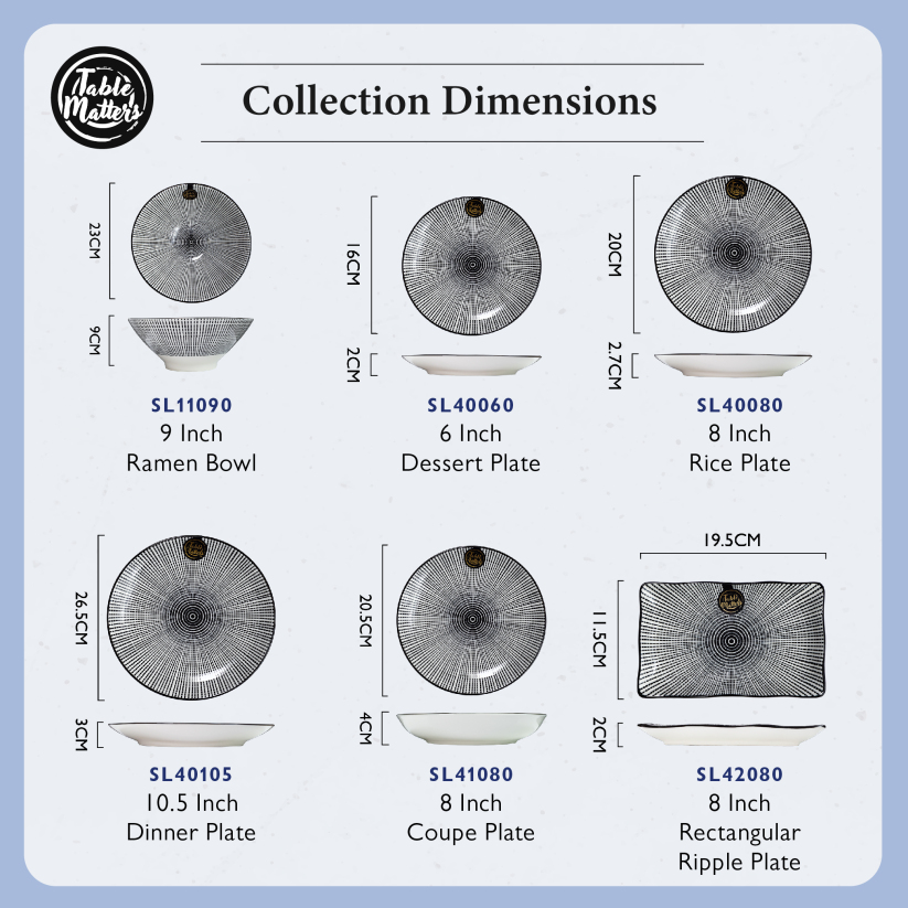 Discover the Beauty of Scattered Lines Collection – Table Matters