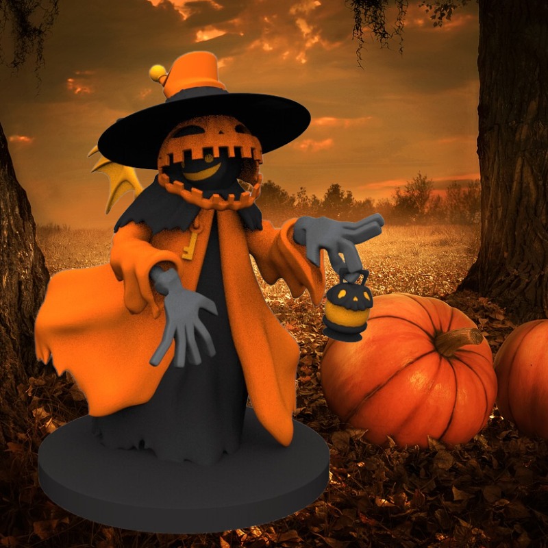 🎃Scary Pumpkin Head Demon