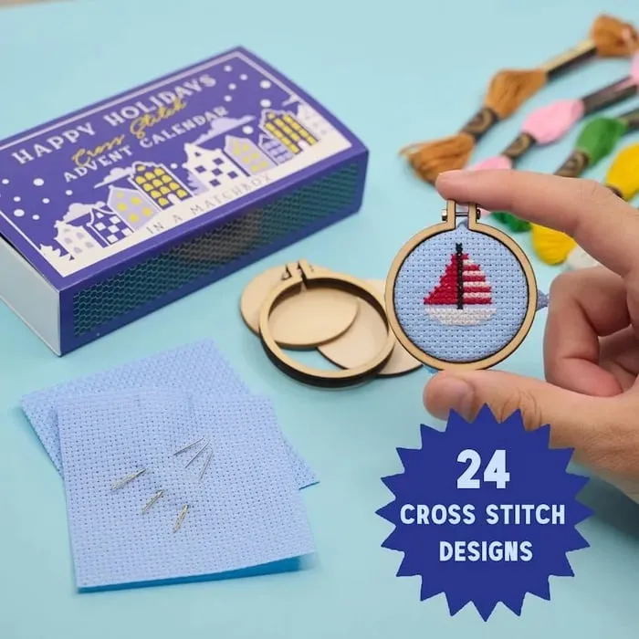 🧵Christmas Cross Stitch Advent Calendar