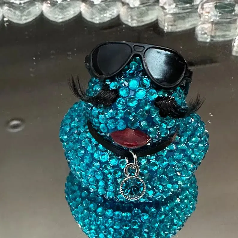️Mini Sparkling Rhinestone Bling Ducks