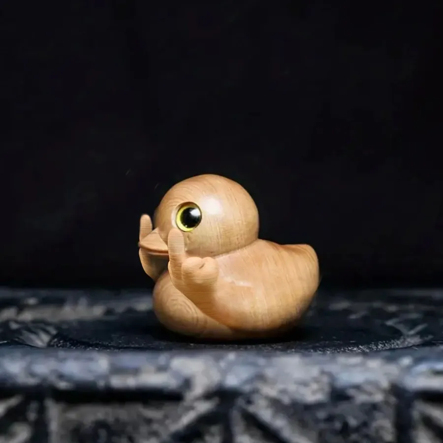 🖕Funny Handmade Middle Finger Duck🤣