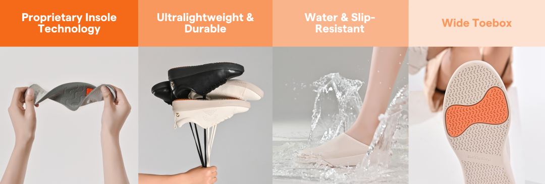 Comfortable Walking Shoes | Kasut Jalan Kaki Selesa MY | Sunnystep