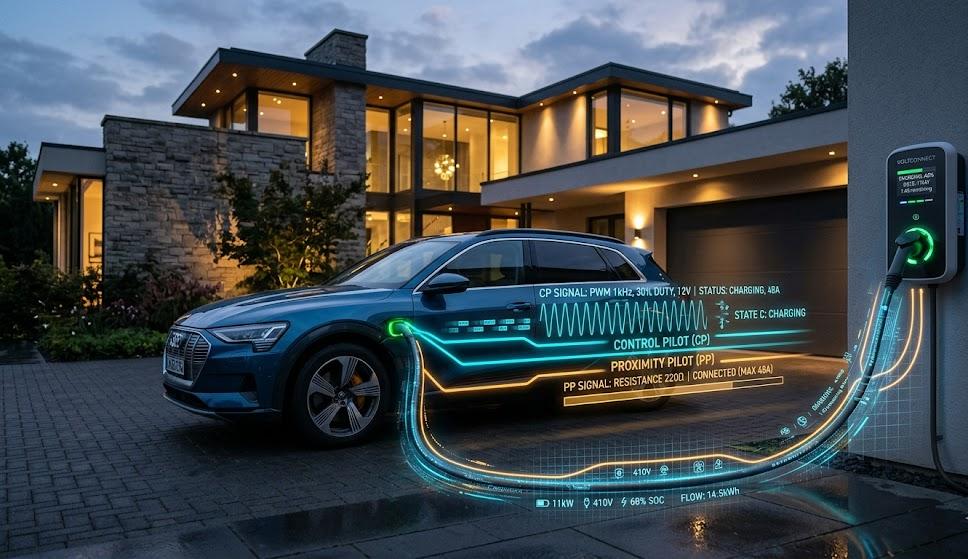 CP and PP Signals in EV Charging – feyree