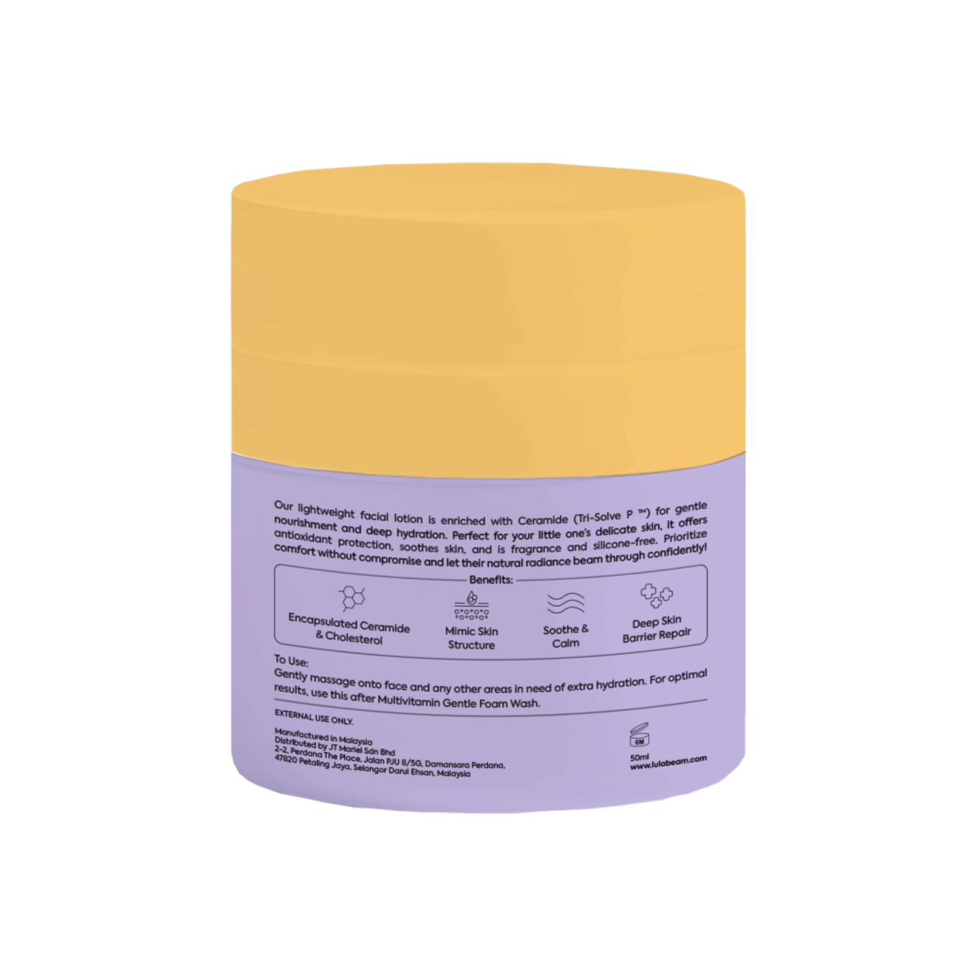 Ultralight Multivitamin Face Lotion | Hydrating Kids Moisturiser – Lulabeam