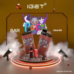 Cola Ice —— IGET BAR – VapeWaveAu